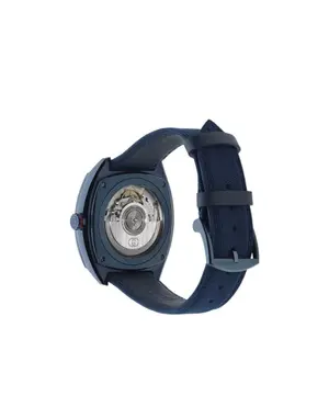 Gucci Automatic Watch With Dial And Interlocking G Embellishment - Blue