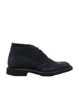TRICKER'S Lace-up Ankle Boots - Black