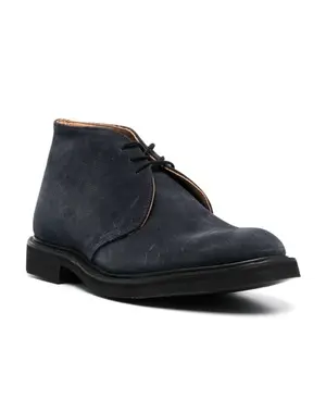 TRICKER'S Lace-up Ankle Boots - Black