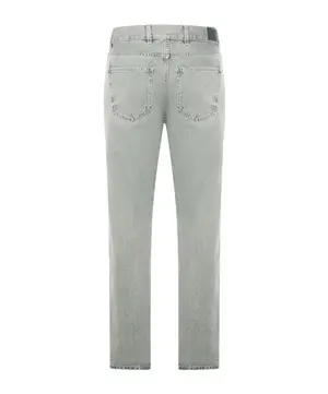 Eleventy Straight-leg Jeans - Gray