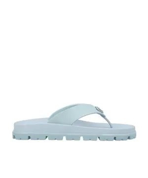 Prada Rubber Thong Sandals