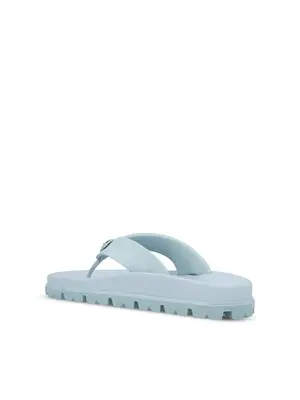 Prada Rubber Thong Sandals