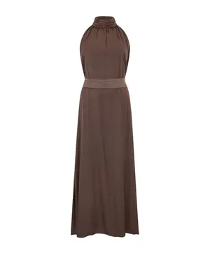 Women's High Neck Maxi Dresses
