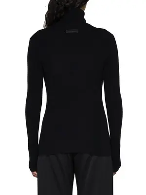 Canada Goose Turtleneck Knit Top - Black