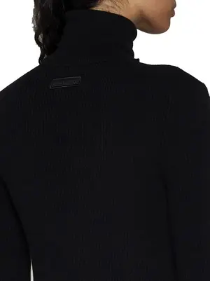 Canada Goose Turtleneck Knit Top - Black