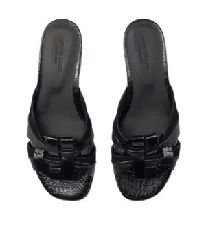 SCAROSSO Anna Sandals - Black