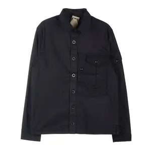 TEN C Long-sleeved Shirt - Black