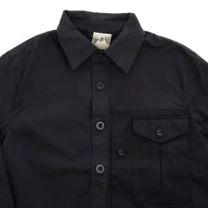 TEN C Long-sleeved Shirt - Black