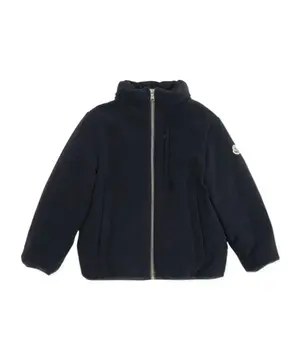 Moncler Bacui Logo Patch Down Jacket