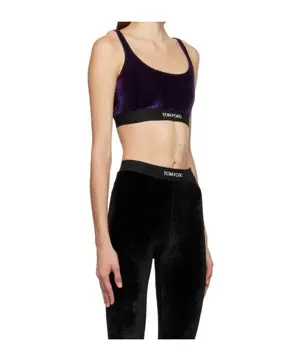 TOM FORD Logo Low Round Neck Bra