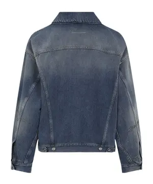 MAISON MARGIELA Distressed Denim Trucker Jacket