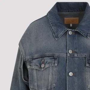 MAISON MARGIELA Distressed Denim Trucker Jacket
