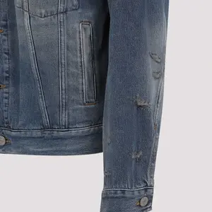 MAISON MARGIELA Distressed Denim Trucker Jacket
