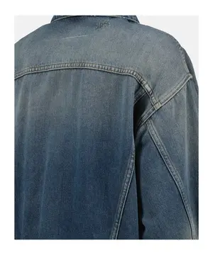MAISON MARGIELA Distressed Denim Trucker Jacket