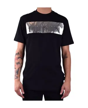Philipp Plein Metallic-detail Logo T-shirt