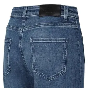 Elisabetta Franchi Logo Plaque Boot Cut Jeans - Blue