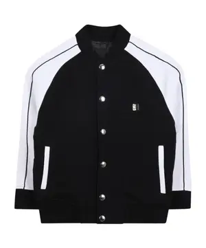 Givenchy Contrast-panel Bomber Jacket - Black