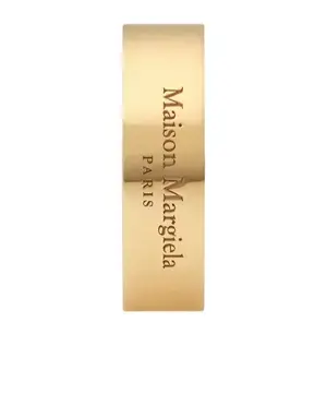 MAISON MARGIELA Engraved Logo Wide Ring - Gold