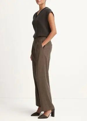 Vince Pleated Wool Trousers