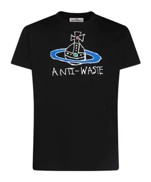 VIVIENNE WESTWOOD Orb Printed Crewneck T-shirt