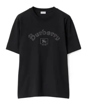 Burberry Gothic Logo Crewneck T-shirt