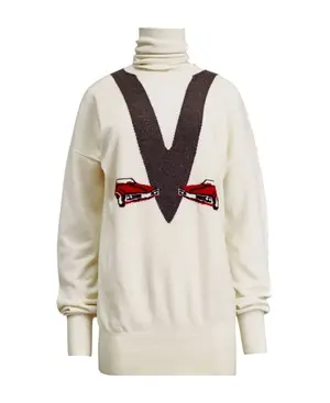 Khaite Esmal Jacquard-knit Cashmere Jumper