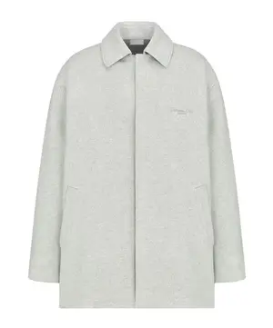 Dior Knit Coat With Zipper Opening