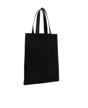 JIL SANDER Logo Printed Medium Flat Shopper Bag
