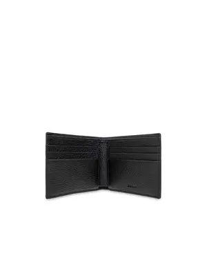 Bally Logo Plaque Bi-fold Wallet