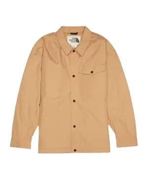 The North Face Long-sleeved Jacket With Zipper And Snap Pockets