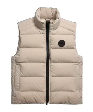 Canada Goose Crofton Quilted Panel Vest - Limestone