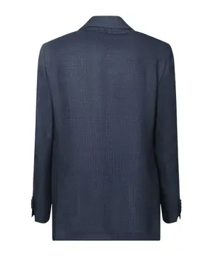 LARDINI Single-breasted Tailored Blazer - Black