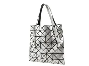 Issey Miyake Platinum Prism Tote Bag - White