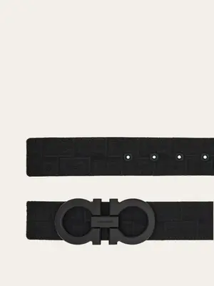 FERRAGAMO Reversible Gancini Buckle Belt