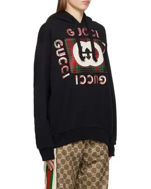 Gucci Logo-print Drawstring Hoodie