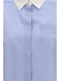 Tory Burch Long Sleeve Striped Shirt