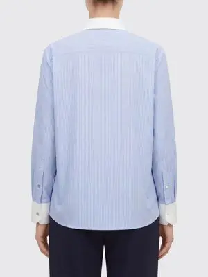 Tory Burch Long Sleeve Striped Shirt