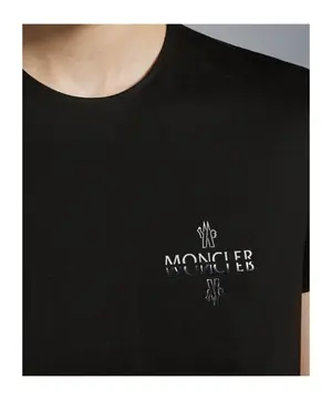 Moncler Logo Detailed Crewneck T-shirt