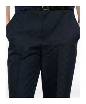 Gucci Jacquard Tailored Trousers