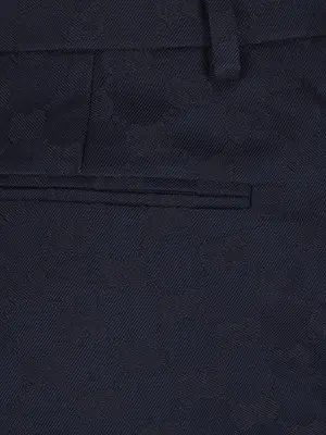 Gucci Jacquard Tailored Trousers