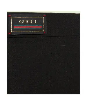 Gucci Logo Patch Tailored Trousers