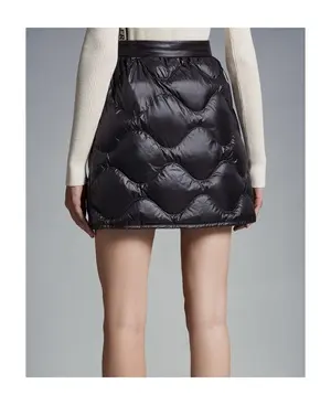 Moncler Quilted Padded Mini Skirt