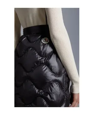 Moncler Quilted Padded Mini Skirt