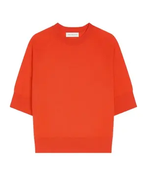 Dries Van Noten Dries Van Noten Merino Knit Top Light Red
