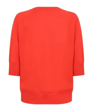 Dries Van Noten Red Merino Short-sleeve Top - Light Red