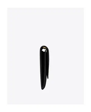 Saint Laurent Cassandre Matelassé Flap Pouch - Black