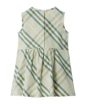 Burberry Checked Cotton Dress