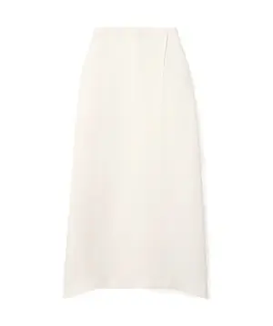 KHAITE Flanged Detail Skirt