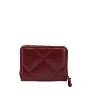 Tory Burch Kira Quilted-design Small Wallet - Red