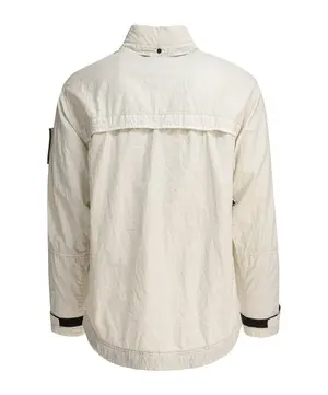 Stone Island Raw Linen Jacket - Sand-colored